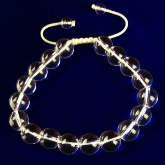 Handmade | Jewelry | New Crystal Ball Adjustable Pull Bracelet | Poshmark